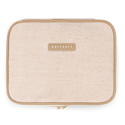 Fusion Raw Cotton Packing Cube Set 76 cm | SUITSUIT